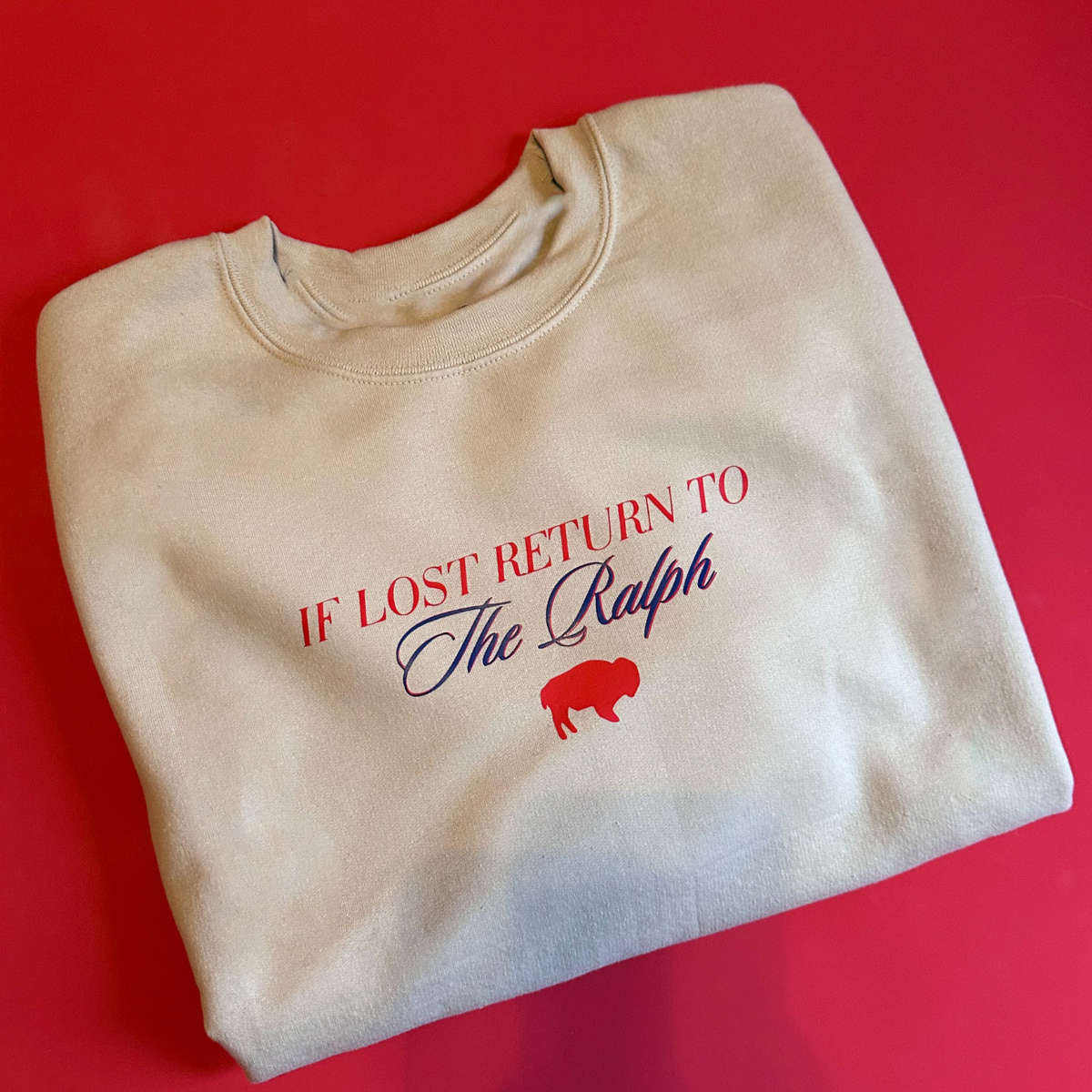 The Ralph Crewneck | Buffalo Dapper Paws