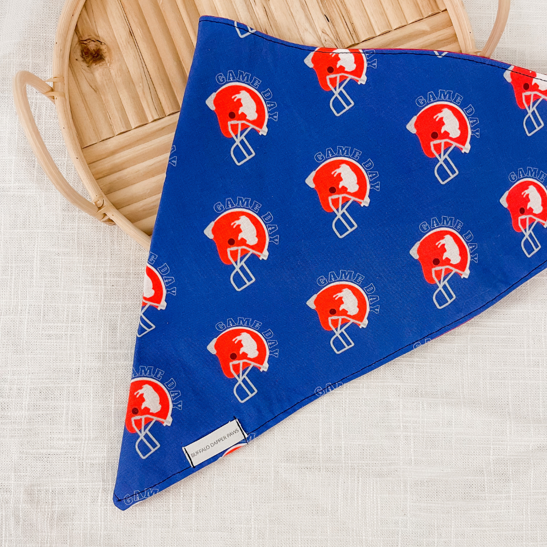 Game Day in Buff Dog Bandana | Buffalo Dapper Paws