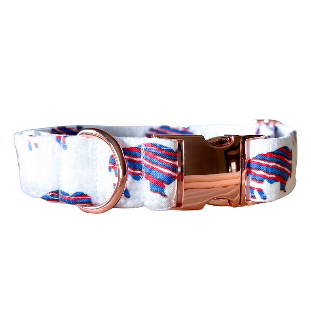 Buffalo Zubaz Dog Collar | Buffalo Dapper Paws