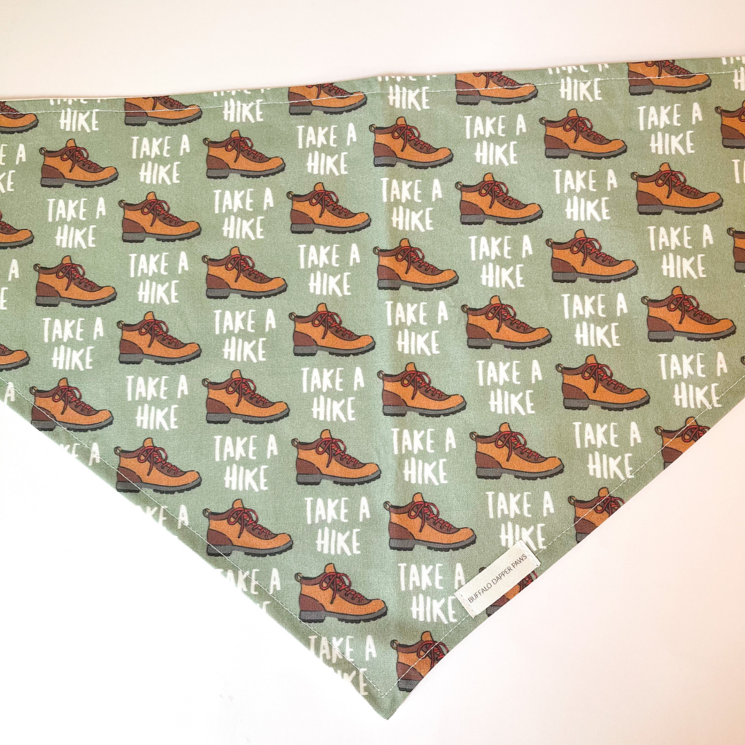 Take a Hike Dog Bandana | Buffalo Dapper Paws